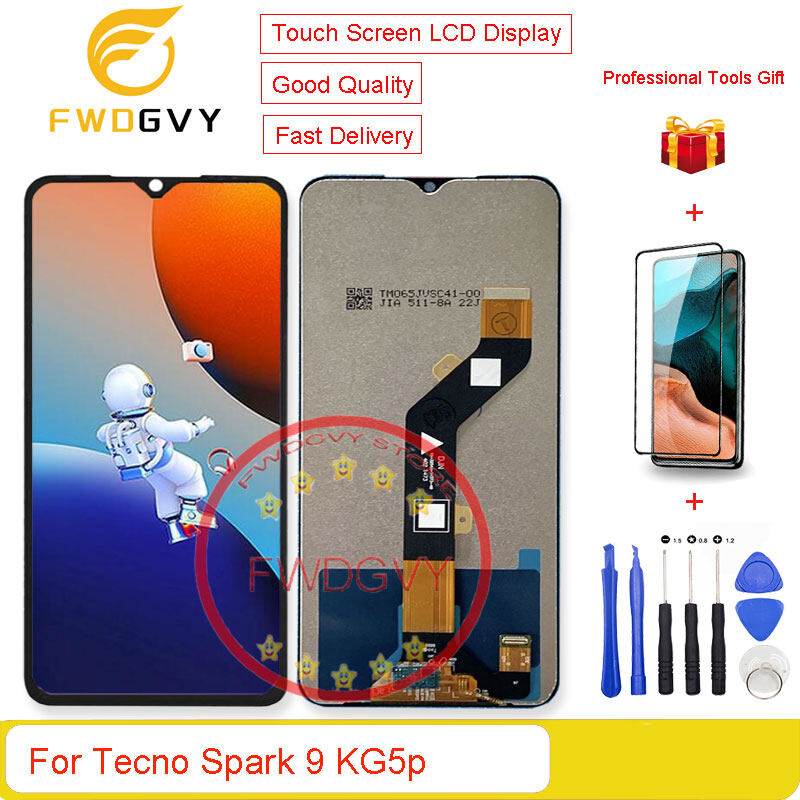 Màn Hình Lcd Cảm Ứng 6 6 Inches Cho Tecno Spark 9 Kg5p Shopee Việt Nam