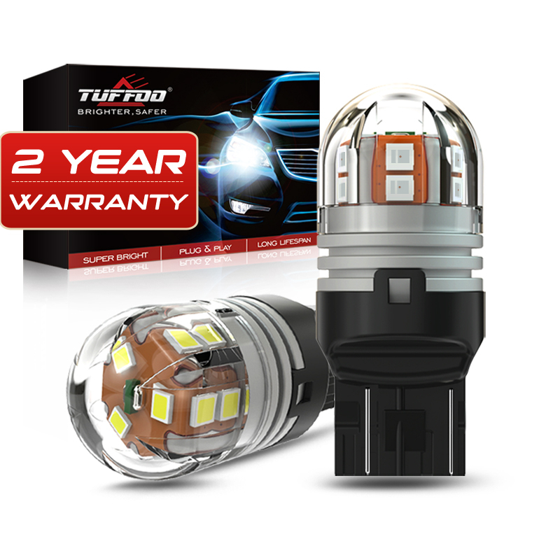 Set 2 Đèn LED 7440 7441 7443 7444 T20 W21W W21 / 5W Ánh Sáng Trắng Dành ...