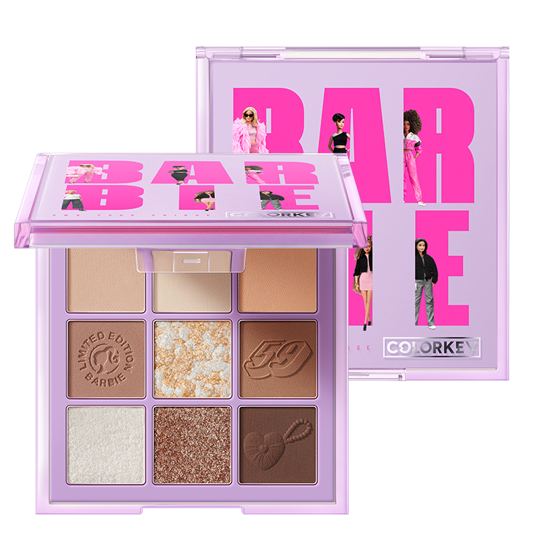 Bảng phấn mắt COLORKEY Barbie 9 màu ngọt ngào | Shopee Việt Nam