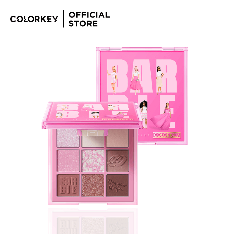 Colorkey Bảng phấn mắt 9 màu Barbie ngọt ngào | Shopee Việt Nam