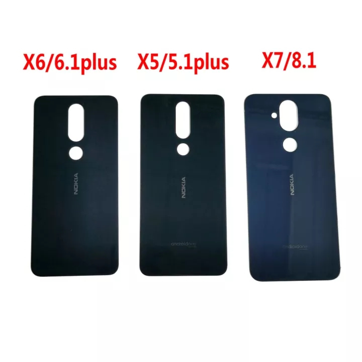 Nắp Lưng Điện Thoại Bằng Kính Thay Thế Chuyên Dụng Cho Nokia 6 1 Plus