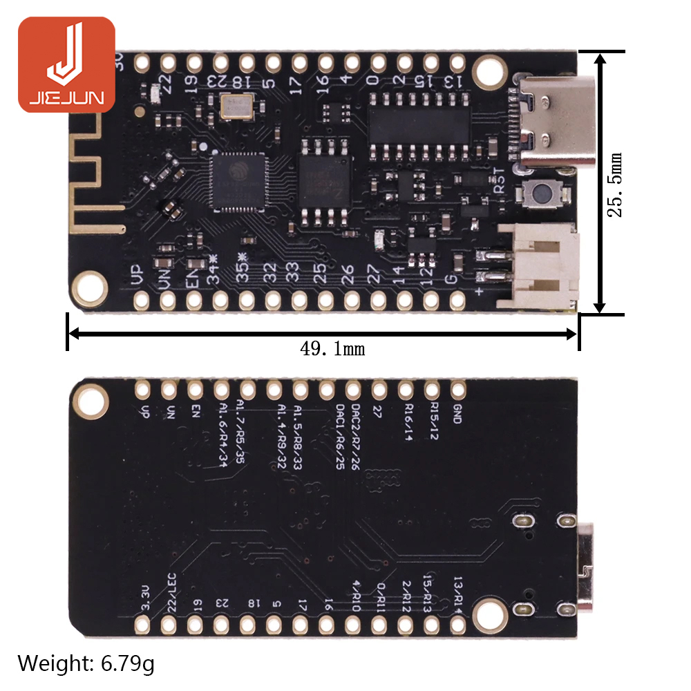 Bảng Mạch Phát Triển ESP32 Lite V1.0.0 Wifi Bluetooth ESP32 ESP-32 REV1 ...