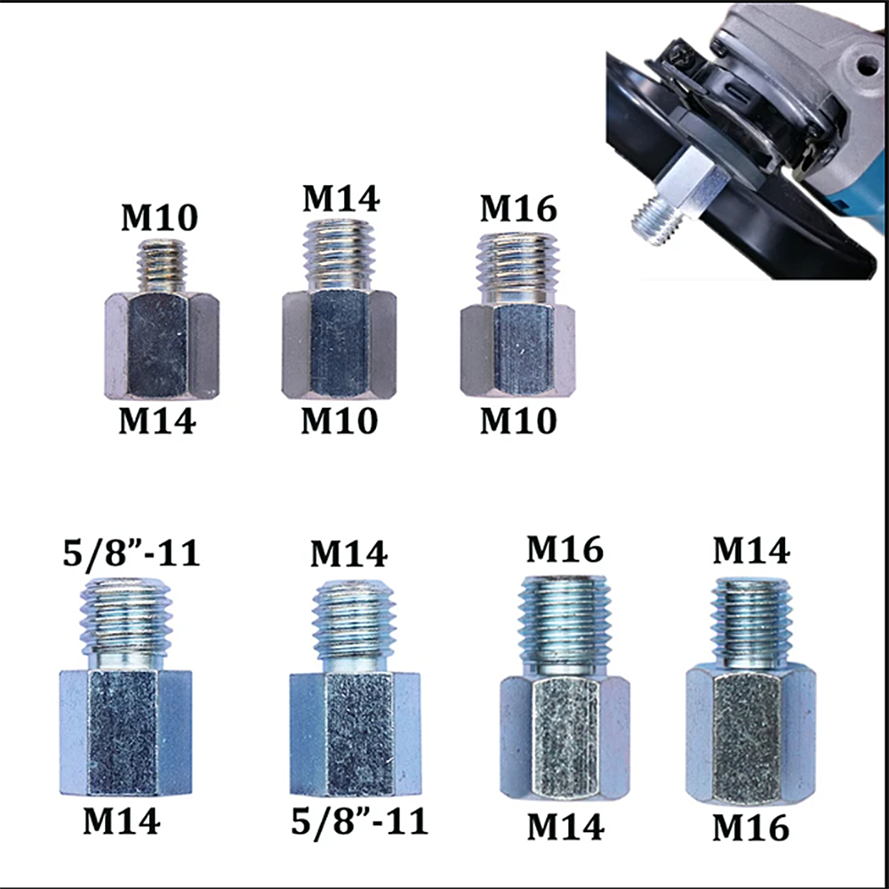 Đầu Chuyển Đổi Mũi Khoan M14 Sang M10 / M14 Sang 5 / 8-11 Hoặc 5 / 8-11 ...