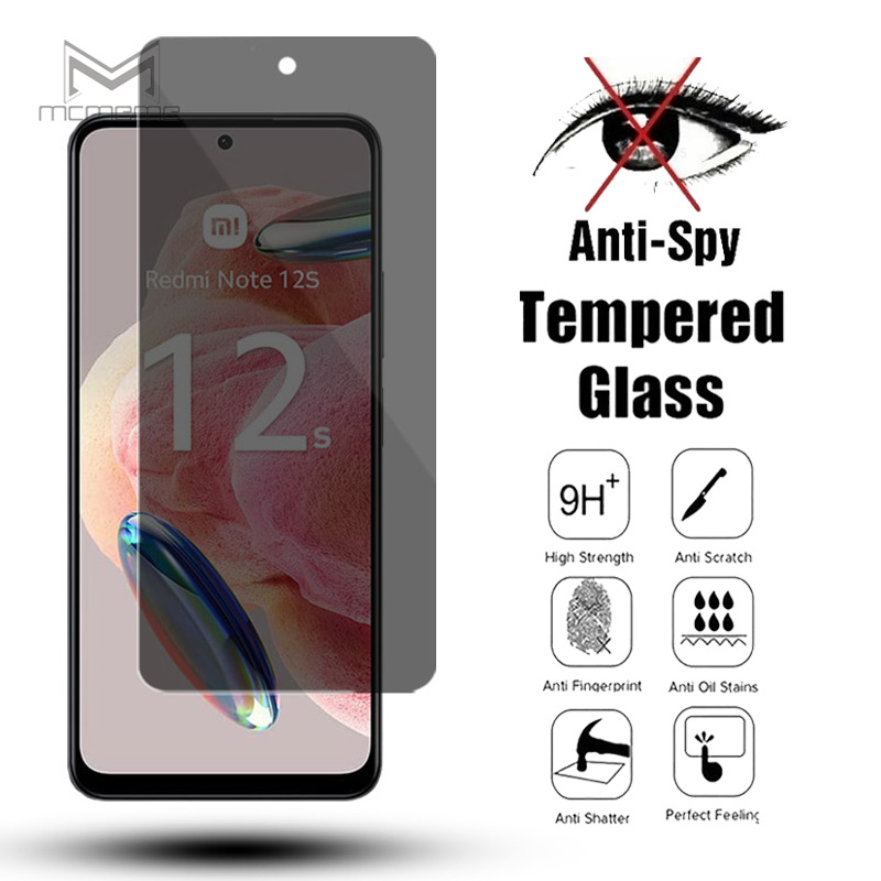 Kính Cường Lực 9H Chống Nhìn Trộm Cho Xiaomi Redmi Note 14 13 14C 13C A3 12C A2+ A1 10 5G 10C ...