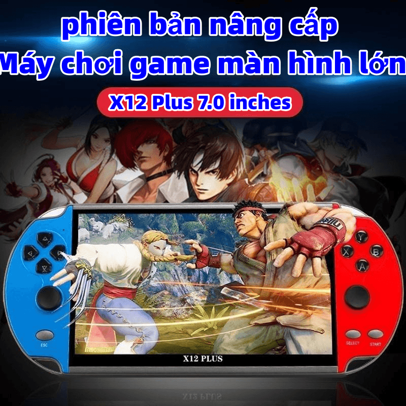 Máy Chơi game Cầm Tay PSP X12 PLUS 7-inch Tích Hợp Đa Dạng Cổ Điển ...