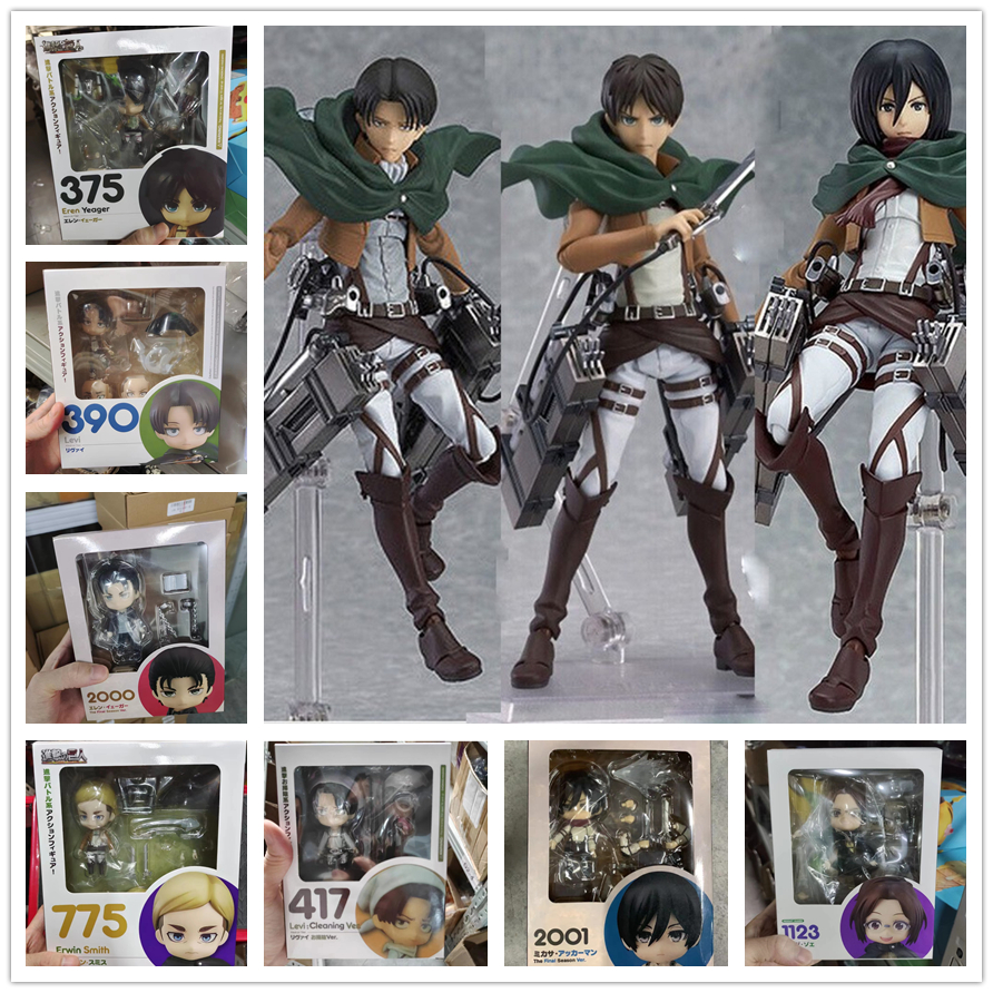 Mô Hình Nhân Vật Mikasa Ackerman 207 Eren Jaeger 203 Trong Attack on ...