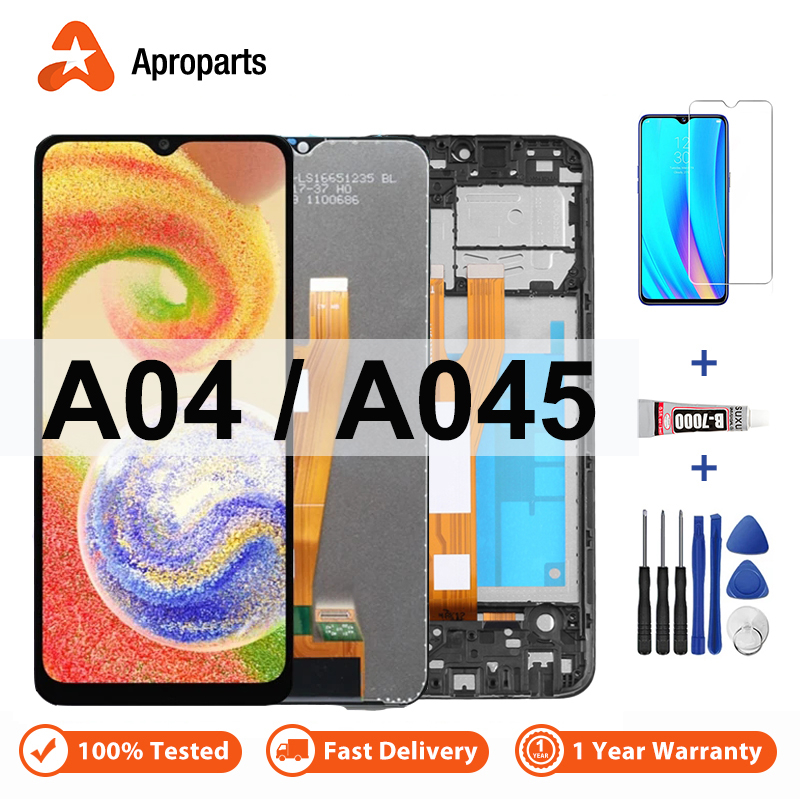 Màn Hình Cảm Ứng LCD Kèm Phụ Kiện Thay Thế Cho Samsung Galaxy A04 A045 ...