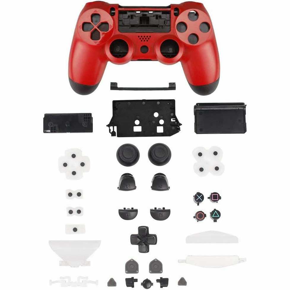 Vỏ Bọc Bảo Vệ Toàn Diện Nút Bấm Màu Đỏ Cho PS4 Playstation 4 (JDM-011 ...