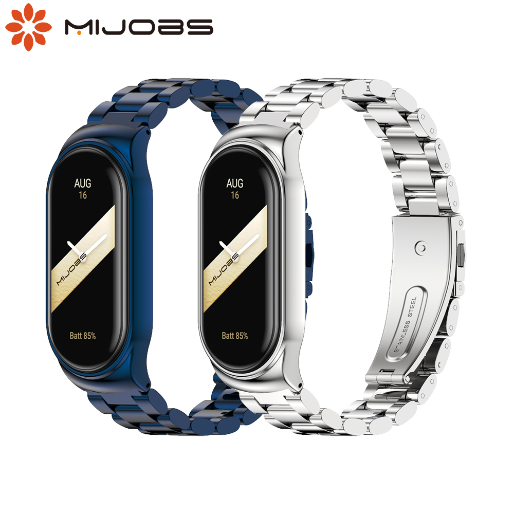 Mijobs Dây đeo kim loại cho Xiaomi Mi Band 8 Vòng đeo tay thông minh ...