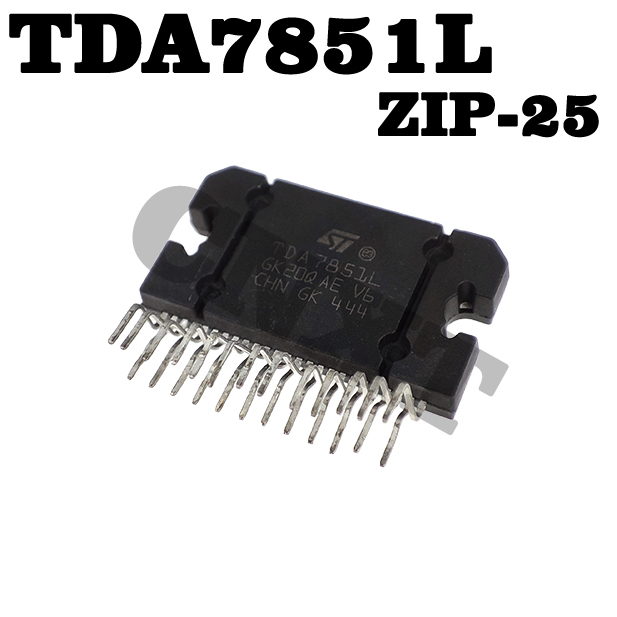 1pcs Tda7851l ZIP25 TDA7851 Chip khuếch đại âm thanh trên ô tô Bộ ...