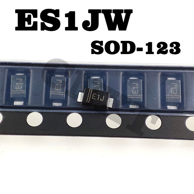 100pcs ES1JW Silkscreen E1J SOD-123FL 1A600V Điốt phục hồi nhanh Bóng bán dẫn gốc ES1J | Shopee ...
