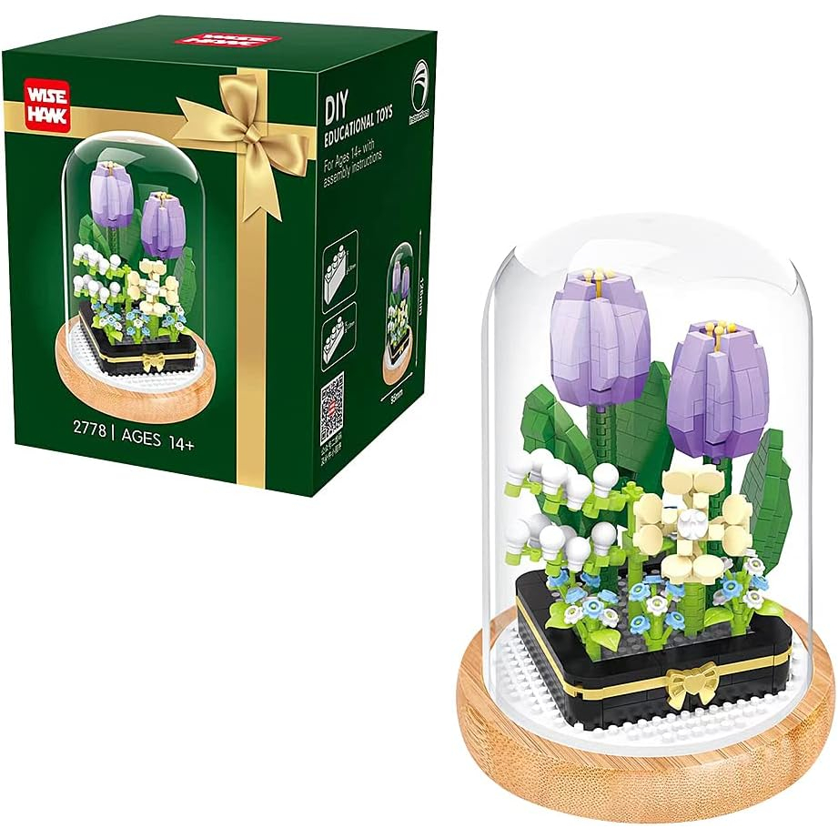 Tương thích với các khối xây dựng nhỏ Lego Hạt tự làm Tulip Thích hợp ...