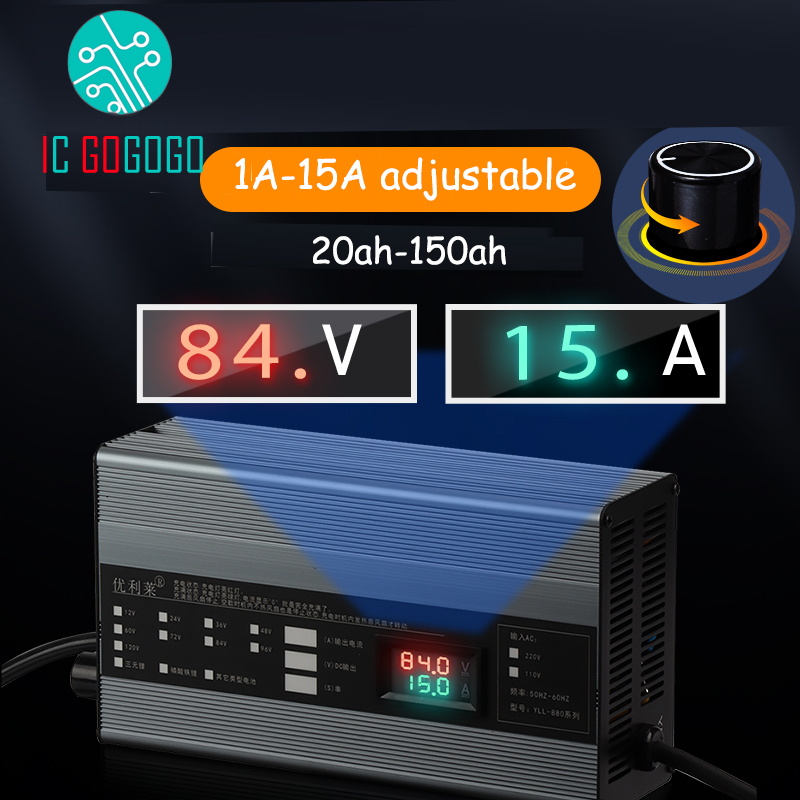 CURREN Cục Sạc Nhanh 1a - 15a 36v 48v 58.4v 72v 60v 67.2v 84v li-ion Lipo4 20s | Shopee Việt Nam