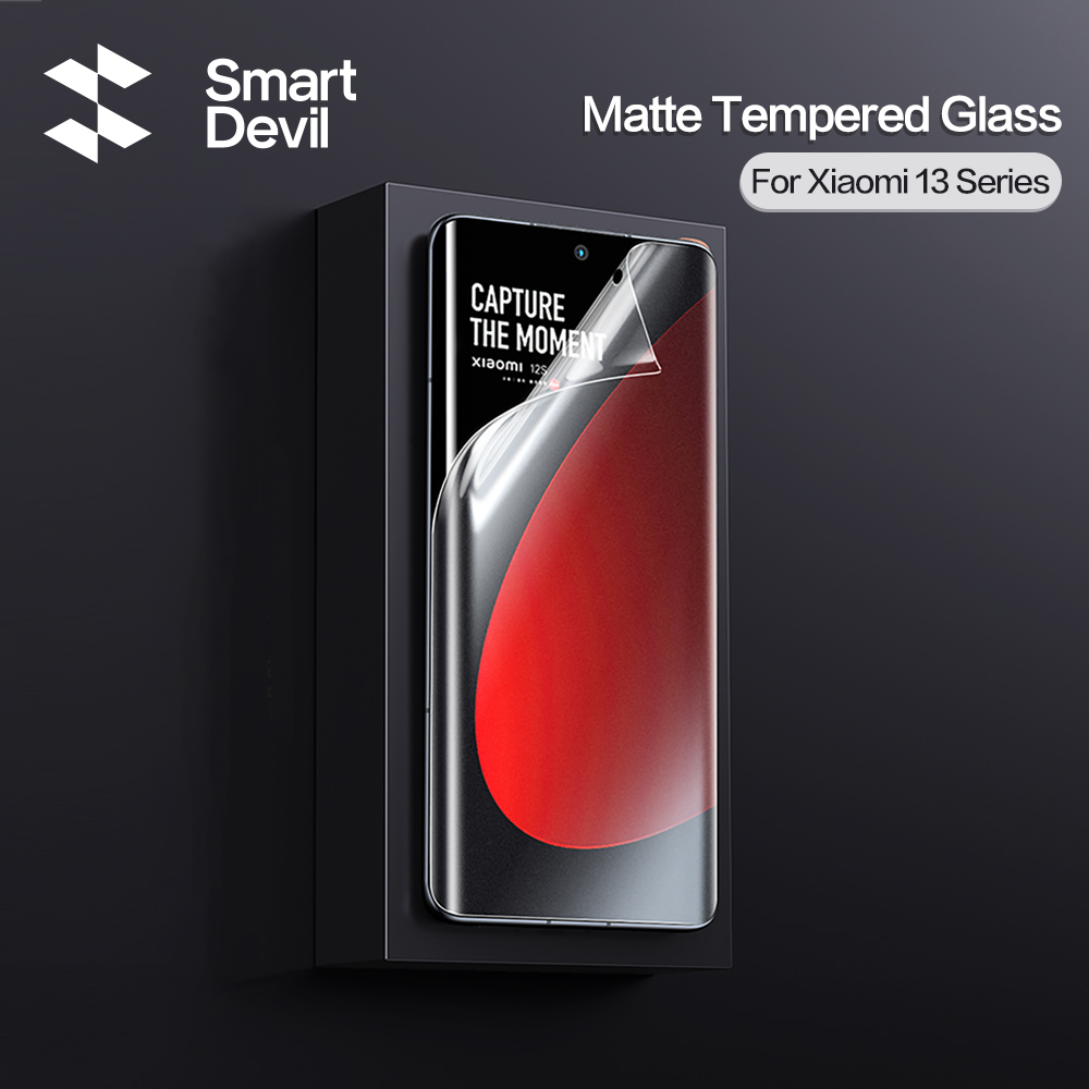 SmartDevil Kính Cường Lực Nhám Viền Cong Bảo Vệ Màn Hình Điện Thoại Xiaomi 13 / 13 Pro / 13 ...