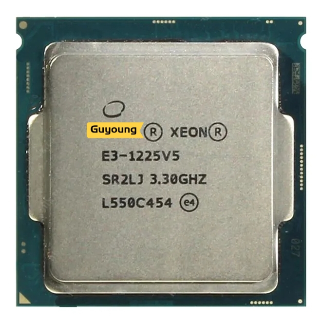 Linh Kiện Bộ Xử Lý CPU YZX Xeon E3 1225 V5 E3 1225V5 E3-1225V5 E3-1225 V5 3.30GHz Quad Core 8M ...