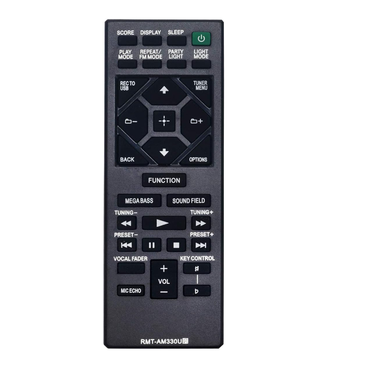 Điều Khiển Từ Xa Thay Thế RMT-AM330U Cho Hệ Thống Âm Thanh Sony MHC-V50 ...
