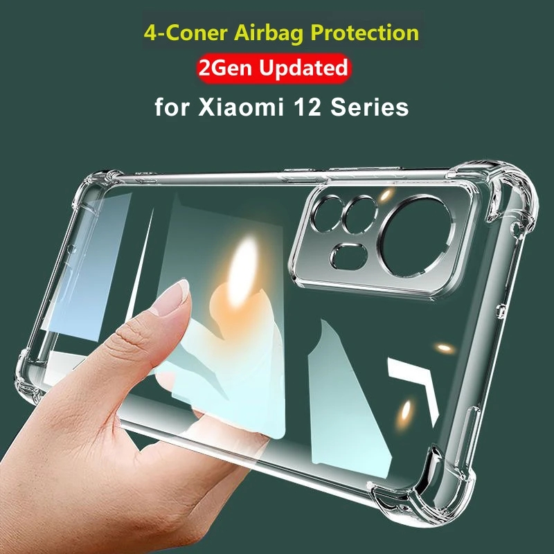Túi Khí Chống Sốc Cho Xiaomi Mi 14 Pro 13 13T 12T 12x 12 11T Pro 11 Lite 5G NE 10T 10s 10 Ultra ...