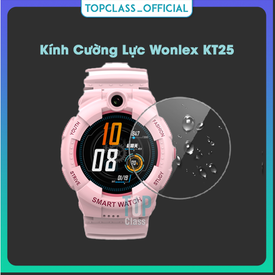 Set 2 Miếng Dán Kính Cường Lực Bảo Vệ Màn Hình Cho Đồng Hồ Thông Minh Wonlex KT25 | Shopee Việt Nam