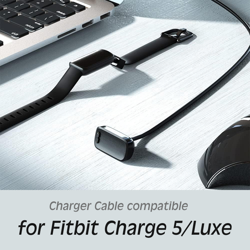 Dây Cáp Sạc Thay Thế Fitbit Charge 5 / Fitbit Luxe Có Nút Đặt Lại 1 Mét Dành Cho Thay Thế Dành ...