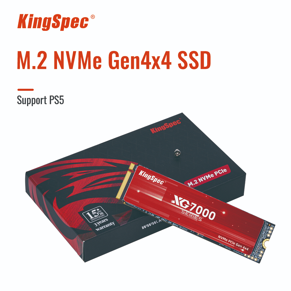 Kingspec NVMe M2 SSD 512GB 1TB 2TB SSD Cho PC NMVe M.2 PCIe 4.0 x4 2280 NVMe SSD Gen4 x 4 Ổ Cứng ...