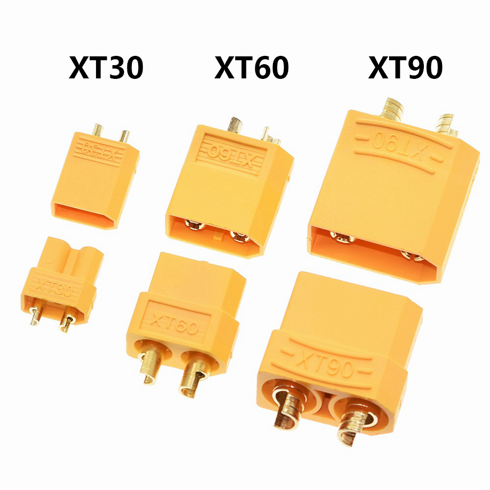 Bộ đầu nối pin XT30 XT60 XT90 4,5mm Nam Nữ Mạ Vàng Chuối Cắm | Shopee ...