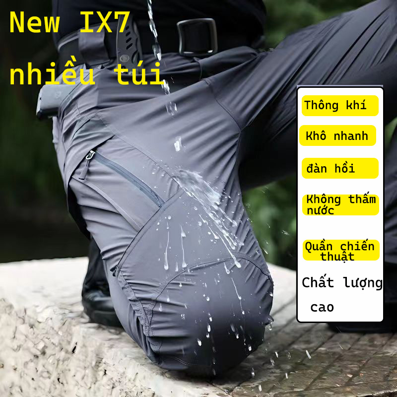 Quần Dài Phối Nhiều Túi Chất Liệu Mỏng Nhanh Khô Phong Cách Cá Tính Cho Nam Ix7 | Shopee Việt Nam