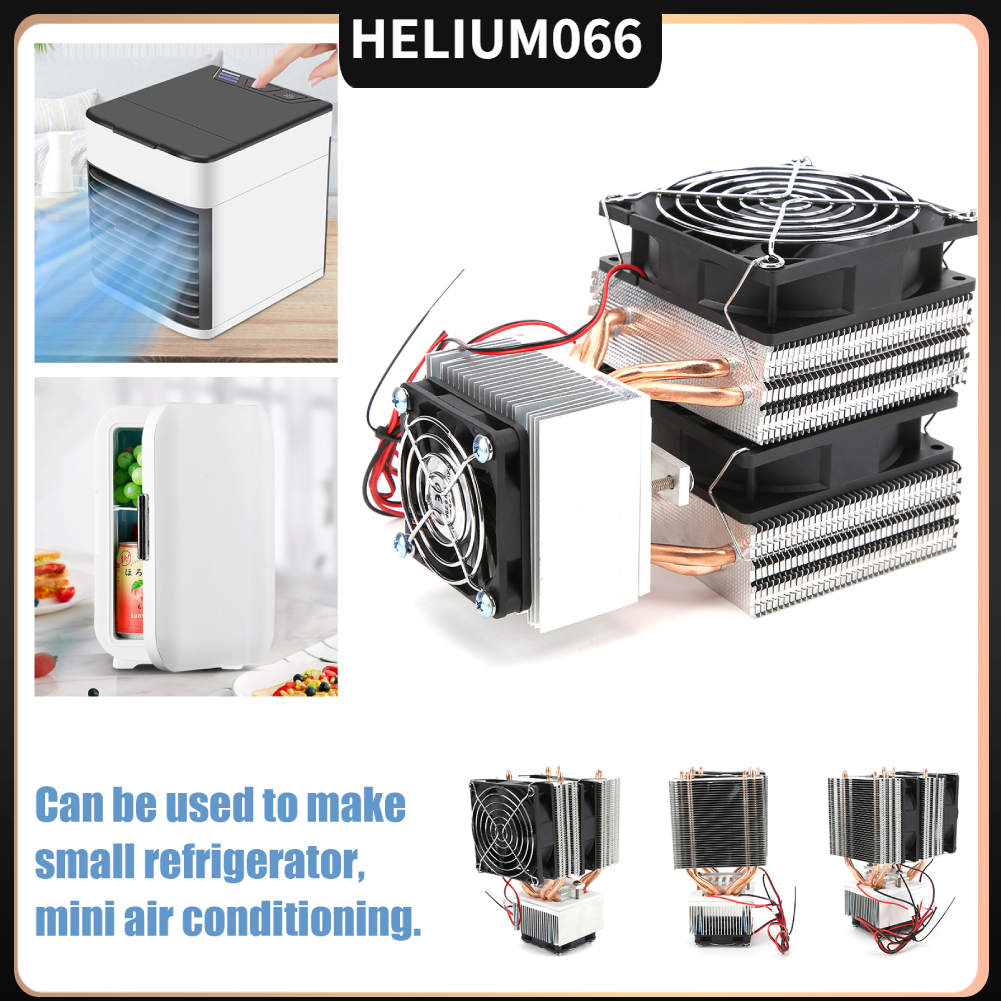 Bộ Tản Nhiệt Sò Nóng Lạnh Hệ Thống Làm Lạnh Bán Dẫn 12v Máy Mát Nhiệt điện Cho Tủ Mini Diy Bộ 