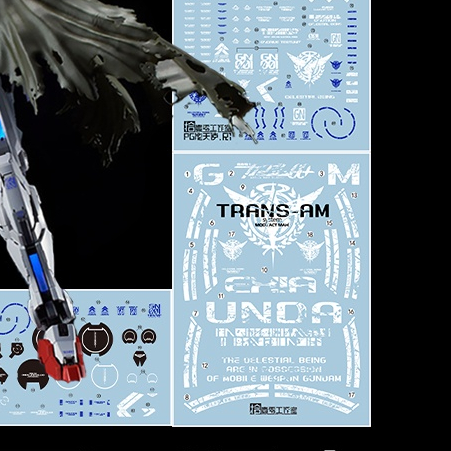 1010 decal trượt nước PG sạt lở exia đứng xuyên am exia | Shopee Việt Nam