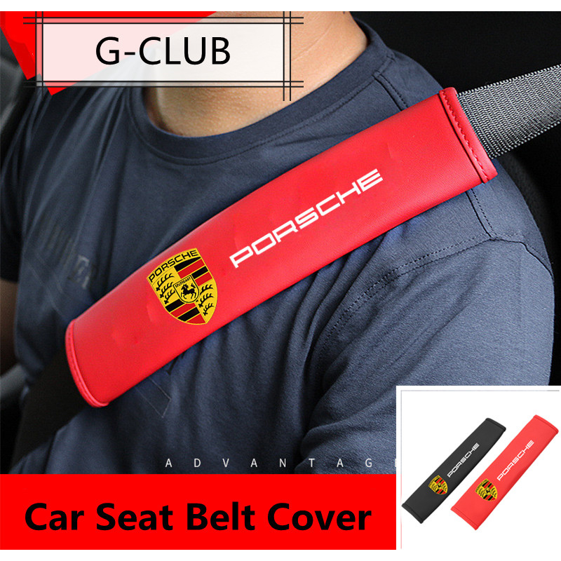 Đệm Da Bọc Dây Đai An Toàn Xe Hơi Porsche Cayenne Macan 718 911 918 | Shopee Việt Nam
