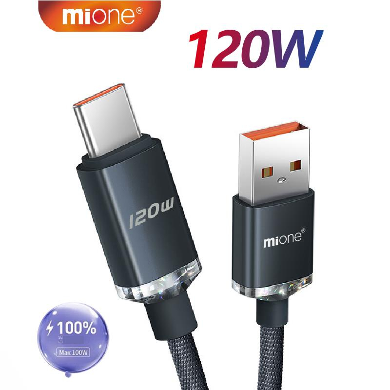Dây Cáp Sạc Nhanh 120W Mione 6A 66W 120W USB Type C Cho Xiaomi chất ...