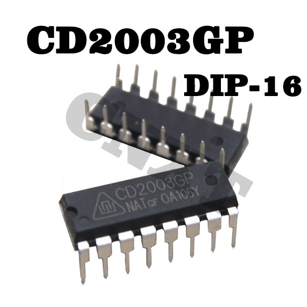 10pcs Cd2003gp CD2003 IC điều khiển / thu / thu phát trong dòng DIP-16 ...