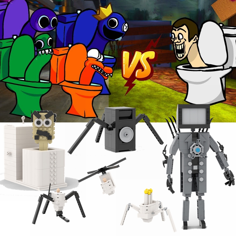 Bộ Đồ Chơi Lắp Ráp Mô Hình Toilet Titan Man Boss Tivi Giáo Dục Cho Bé ...