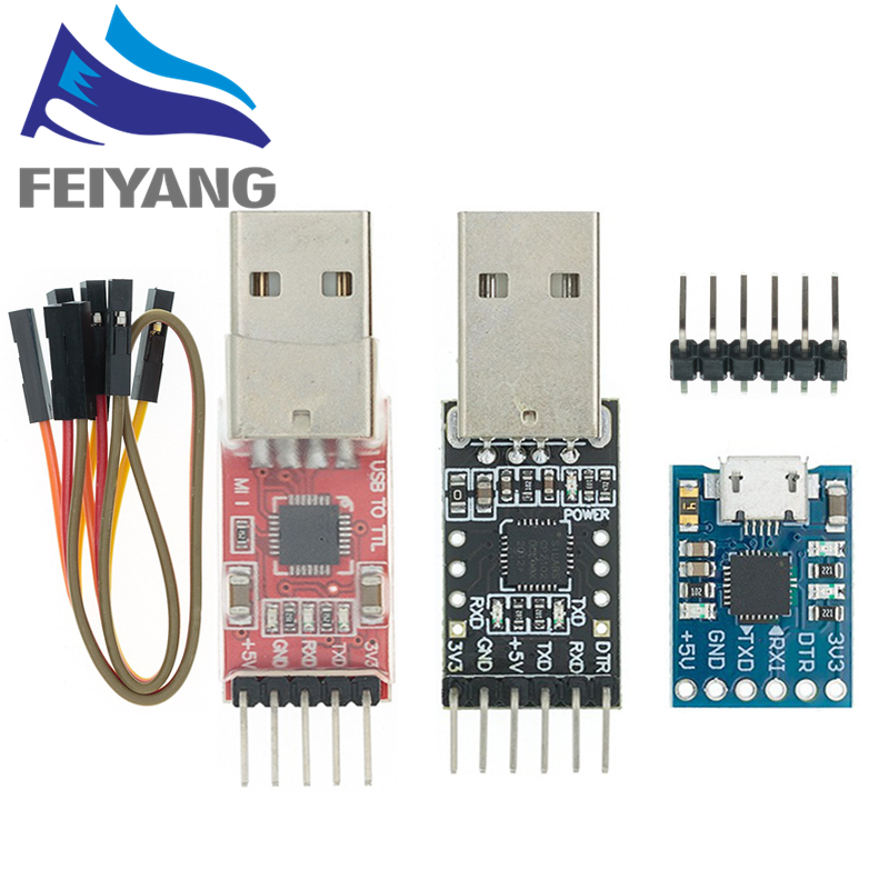 Mô Đun Chuyển Đổi CP2102 USB 2.0 Sang UART TTL 5PIN Ftc FT232 CH340 ...