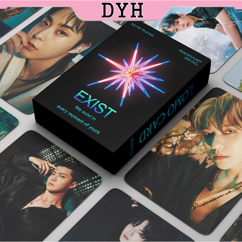 EXO LOMO Card Set 55 Tấm Thẻ Ảnh EXIST Hình Nhóm Nhạc KPOP | Shopee ...