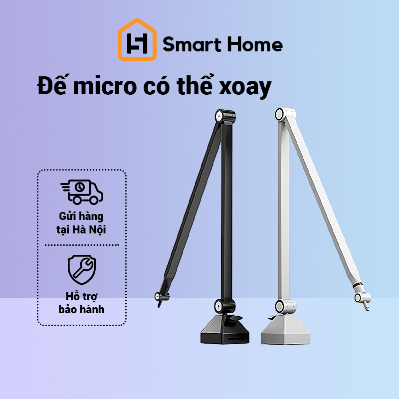 Giá Đỡ Micro Treo Tường Đứng Nhiều Màu Bùng Nổ Kẹp Để Bàn Có Thể Điều ...