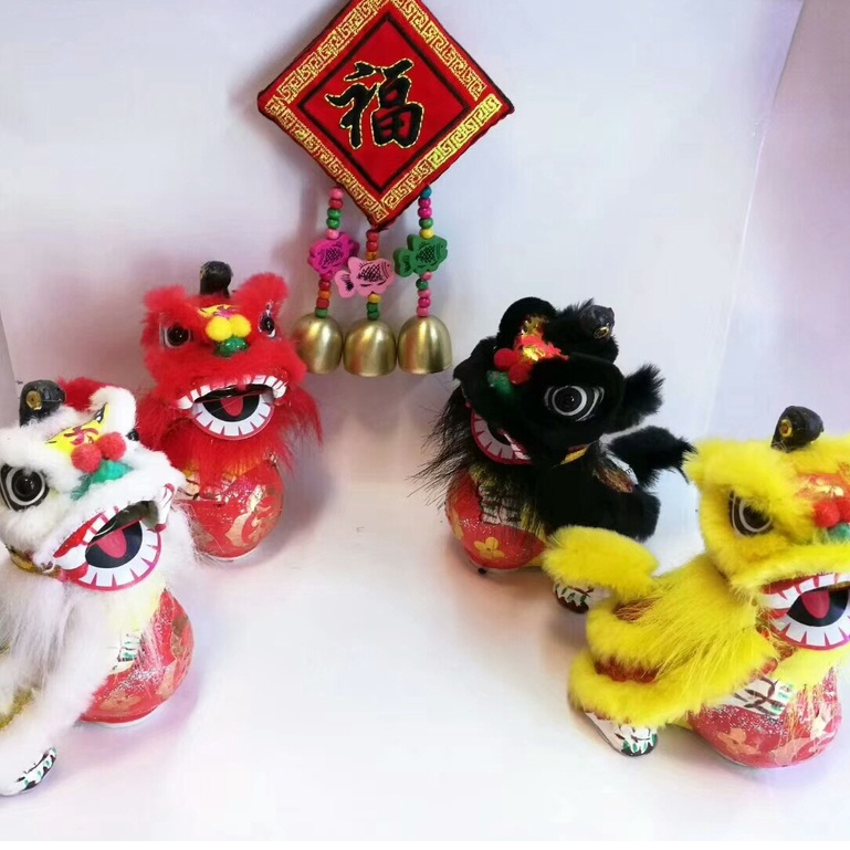 Trung Quốc Lion Props Folklore Thủ công mỹ nghệ Đồ chơi truyền thống Đồ ...