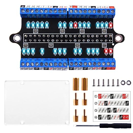 Mô đun đột Phá Khối Thiết Bị đầu Cuối 52pi Micro Gpio Với đèn Led Trạng 
