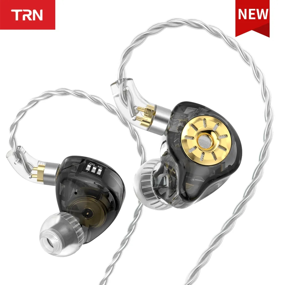 Tai nghe có dây TRN ST1 Pro có công tắc điều chỉnh HiFi In Ear Monitor ...