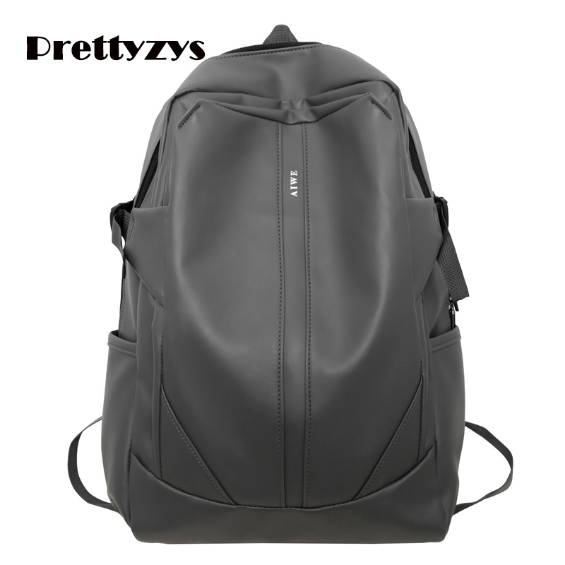 Balo PRETTYZYS bằng da PU thời trang Hàn Quốc 2023 sức chứa lớn 15.6 inch cho nam nữ | Shopee ...