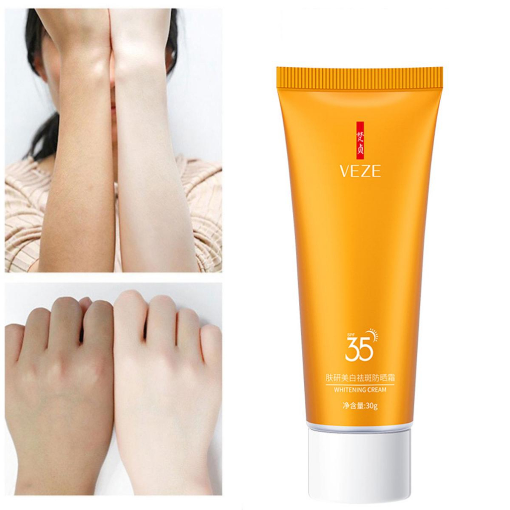 Venzen Kem chống nắng body Làm Trắng Dưỡng Ẩm Chống Tia UV Cho Mặt Và ...