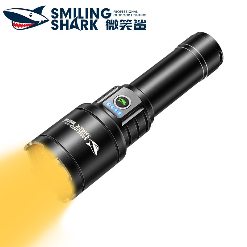 SmilingShark SD7004 Đèn pin Hight Power Đèn pin siêu sáng Type-C có thể ...