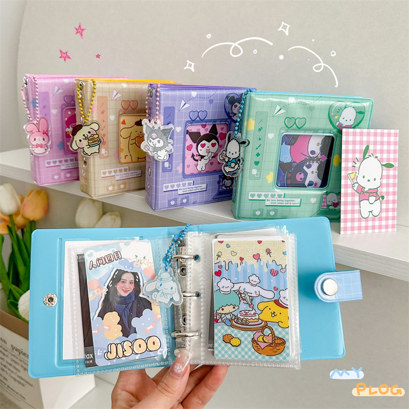 SANRIO Album Ảnh 3 Inch 40 Ngăn Kèm Móc Treo Dễ Thương | Shopee Việt Nam