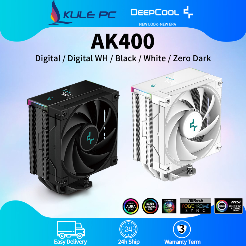 DEEPCOOL Quạt Tản Nhiệt 4 Ống 120mm FDB AK400 Digital Kỹ Thuật Số ...