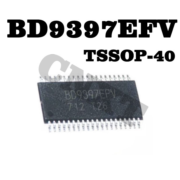 1pcs BD9397EFV BD9397 TSSOP40 Mới Nguyên bản Trình điều khiển đèn nền ...