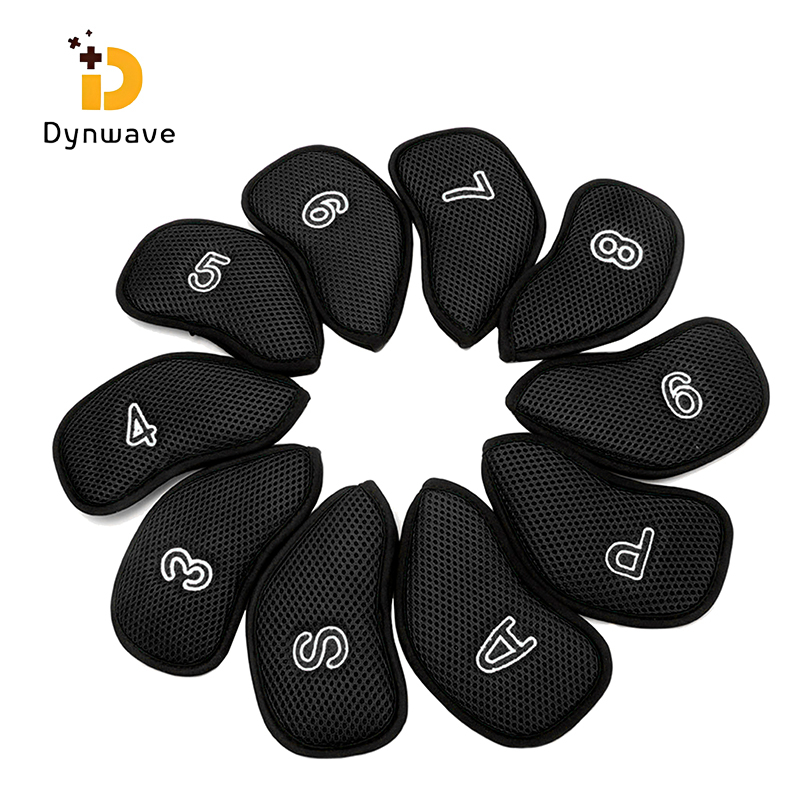 Dynwave 10 Cái / gói Meshy Golf Iron Covers Set Golf Club Head Cover ...