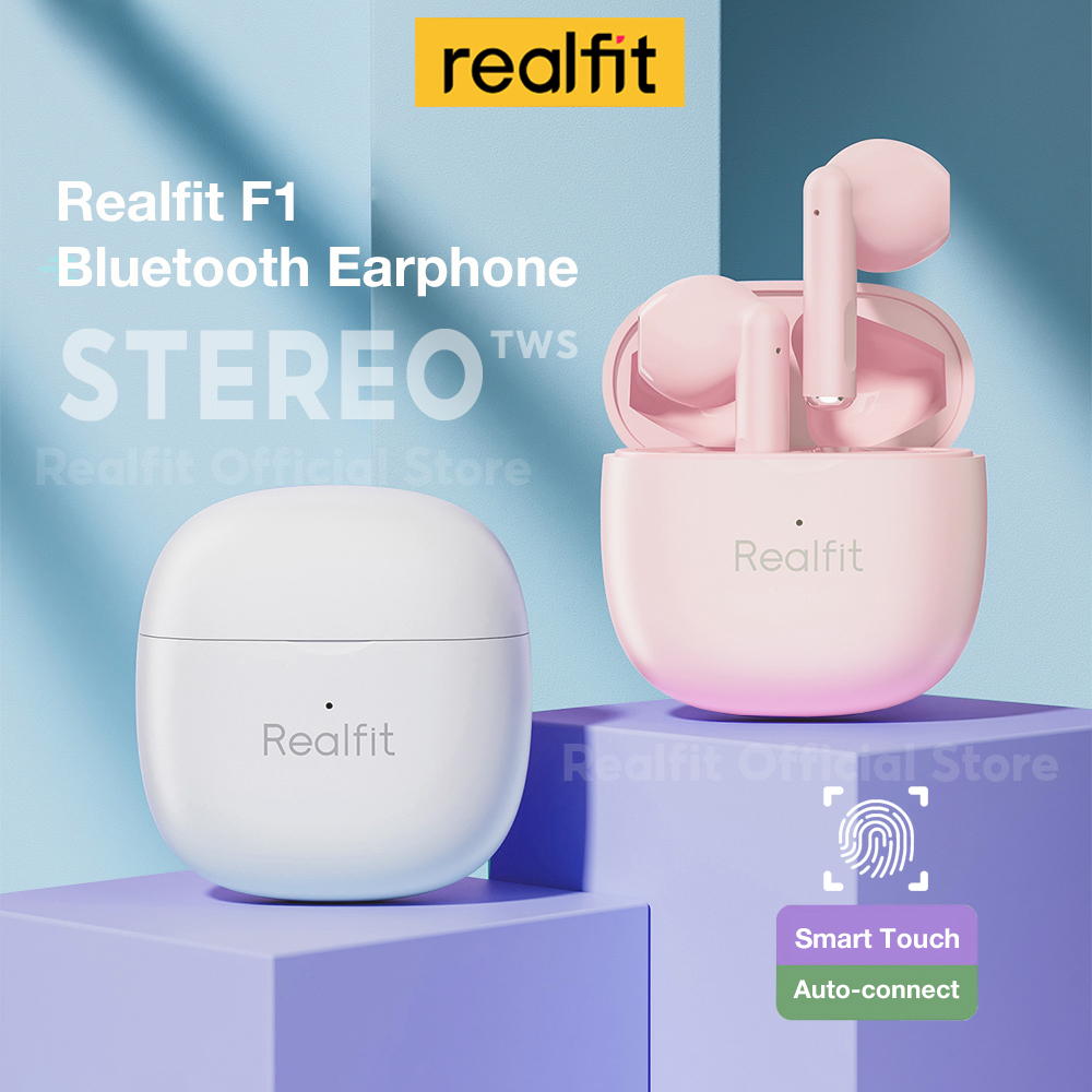 Tai Nghe Bluetooth Realfit F1 Âm Thanh Sống Động Chất Lượng Cao | Shopee Việt Nam