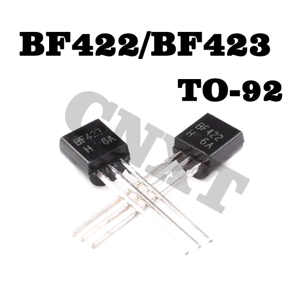 100pcs BF422 BF423 F422 F423 TO-92 Ống ghép nối Ống xem Ống phát hành 0,1A/250V | Shopee Việt Nam