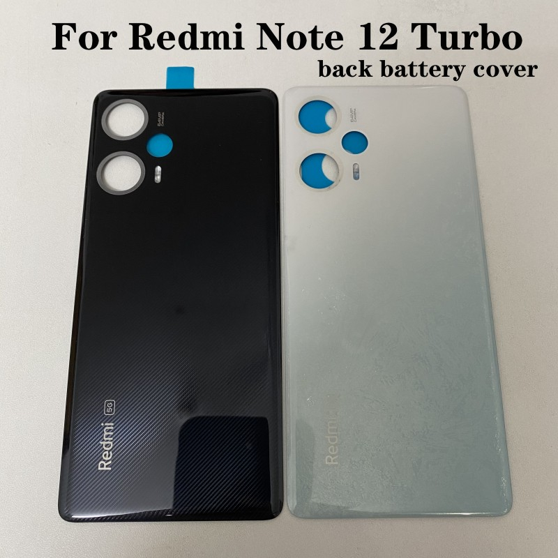 Nguyên bản dành cho xiaomi redmi note 12 turbo 2023 nắp pin mặt sau nắp ...