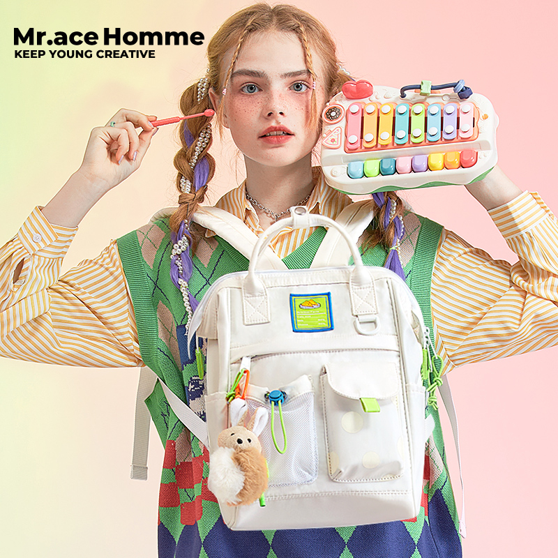 Mr.ace Homme Backpack Ba Lô Nam Nữ Laptop Đa Năng Phong Cách Nhật Bản ...