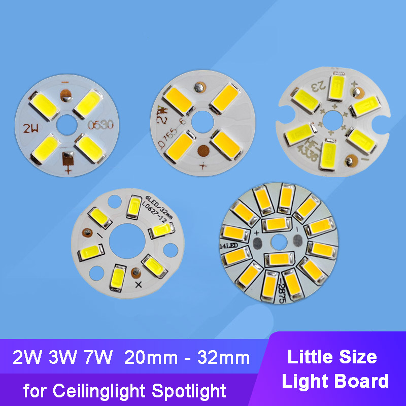 2 cái kích thước nhỏ chip led smd 2w - 7w 20mm - 32mm bảng đèn bóng đèn ...